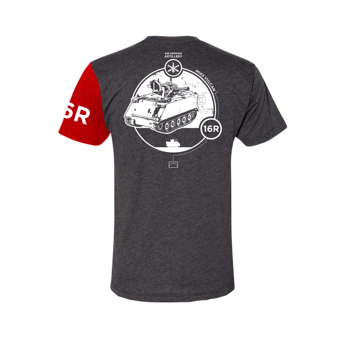 16R M163 VULCAN ADA Army T-shirt - Etsy