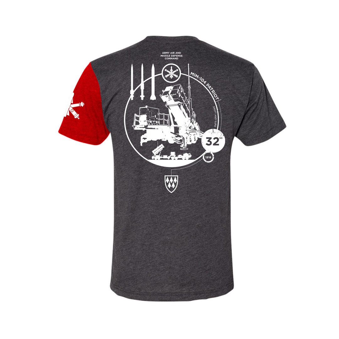 32nd AAMDC Air Defense Artillery Army T-shirt - Etsy