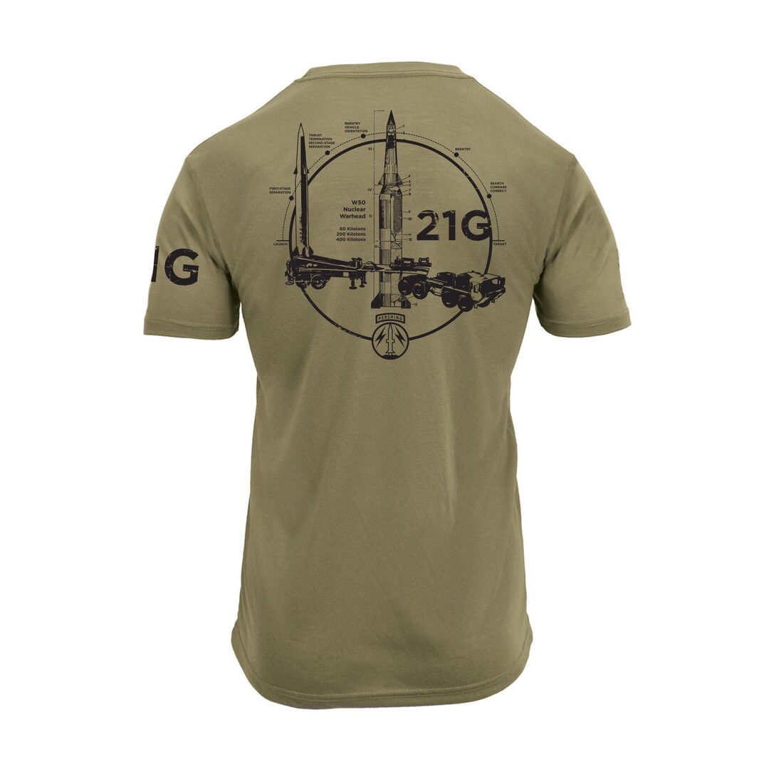 21G Pershing Missile (army T-shirt) - Etsy