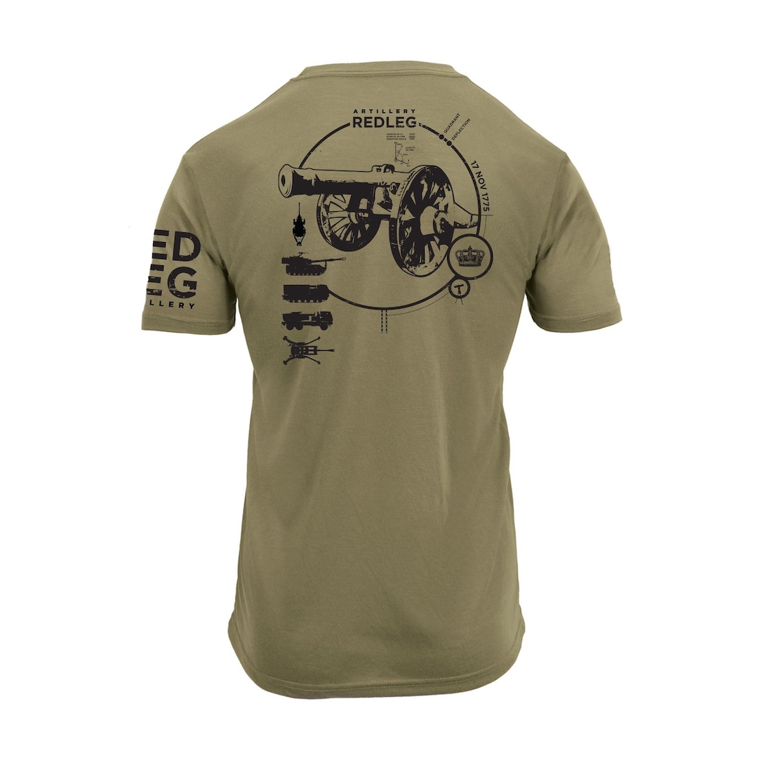 REDLEG Field Artillery Army Shirt - Etsy