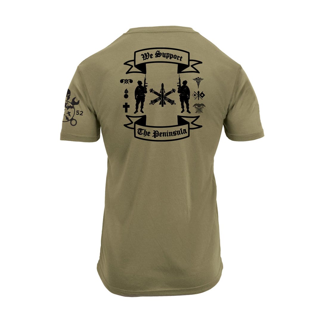 5-52 ADA ECHO (coyote) - Army T-shirt - Etsy