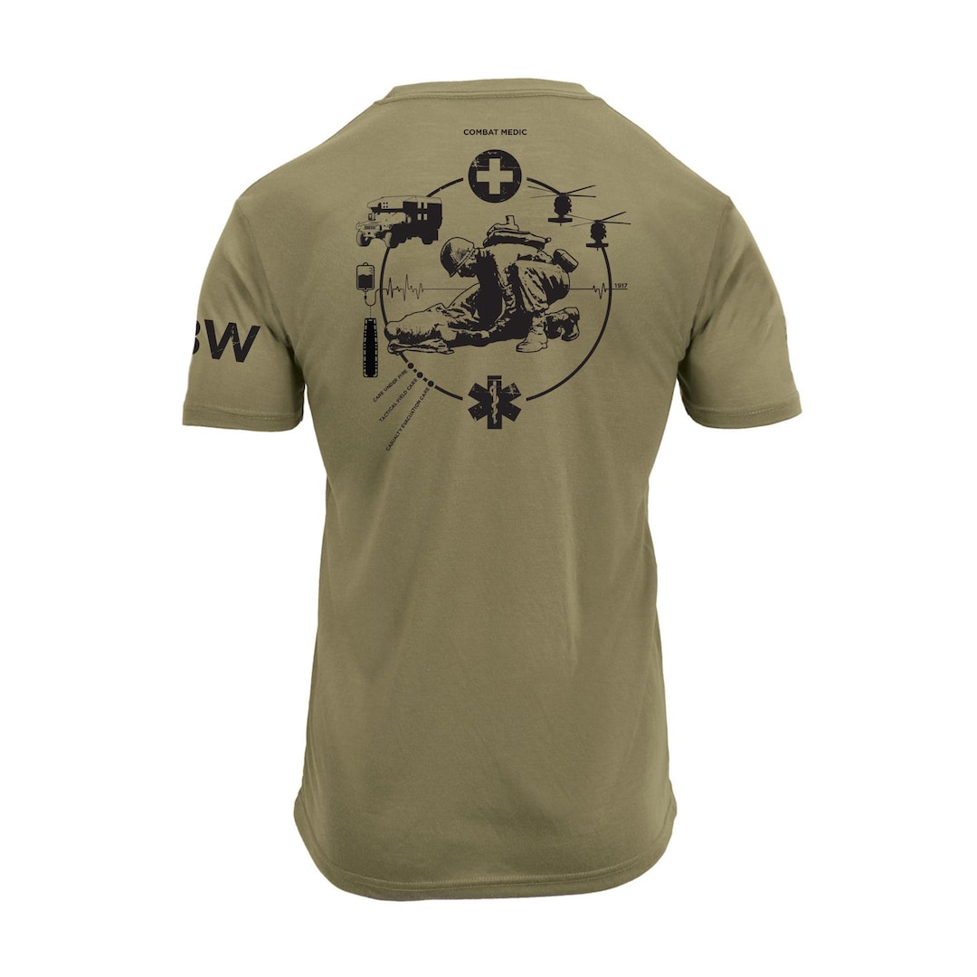 68W Combat Medic Army Shirt - Etsy
