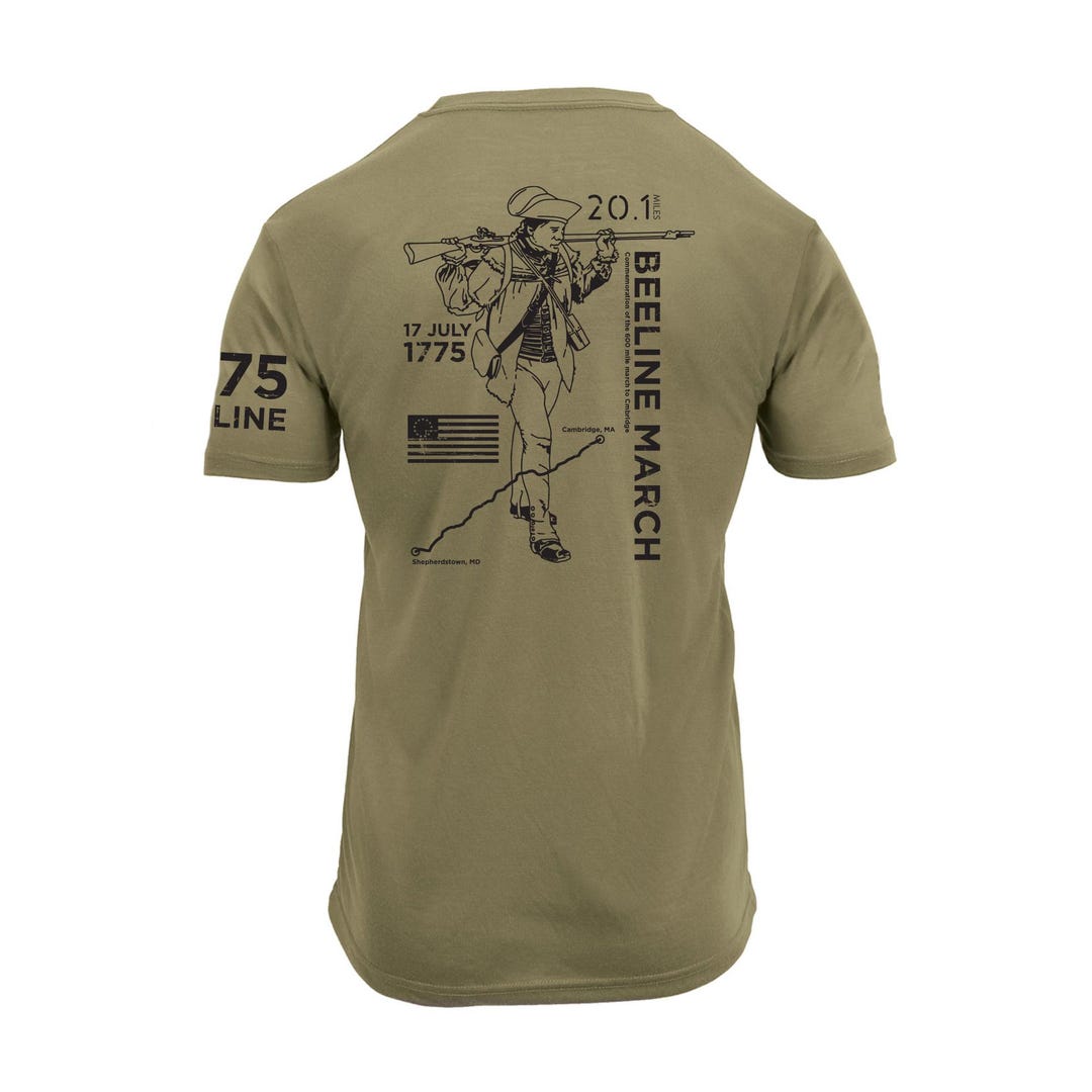Beeline March Army T-shirt - Etsy