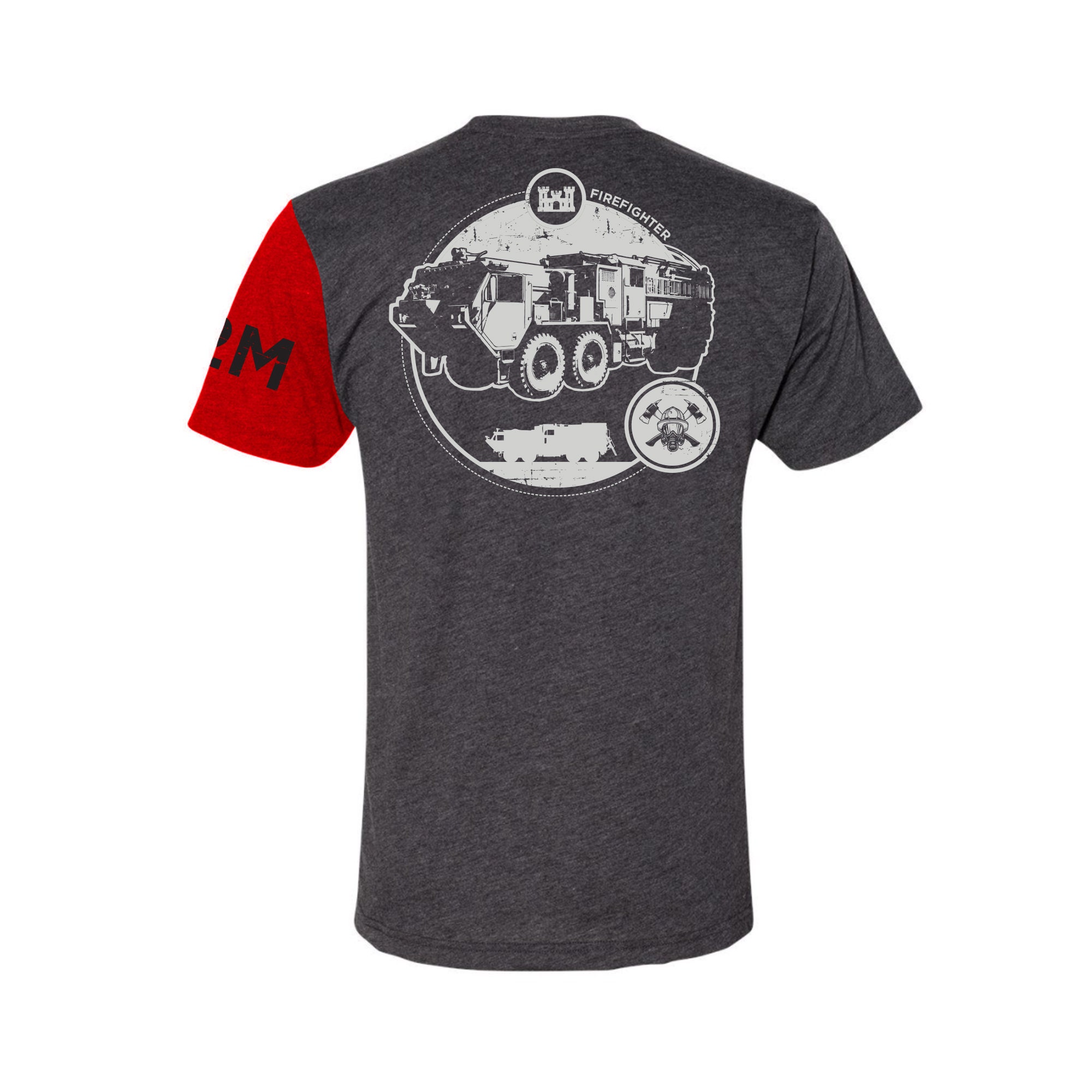 12M Firefighter (army T-shirt) - Etsy Canada