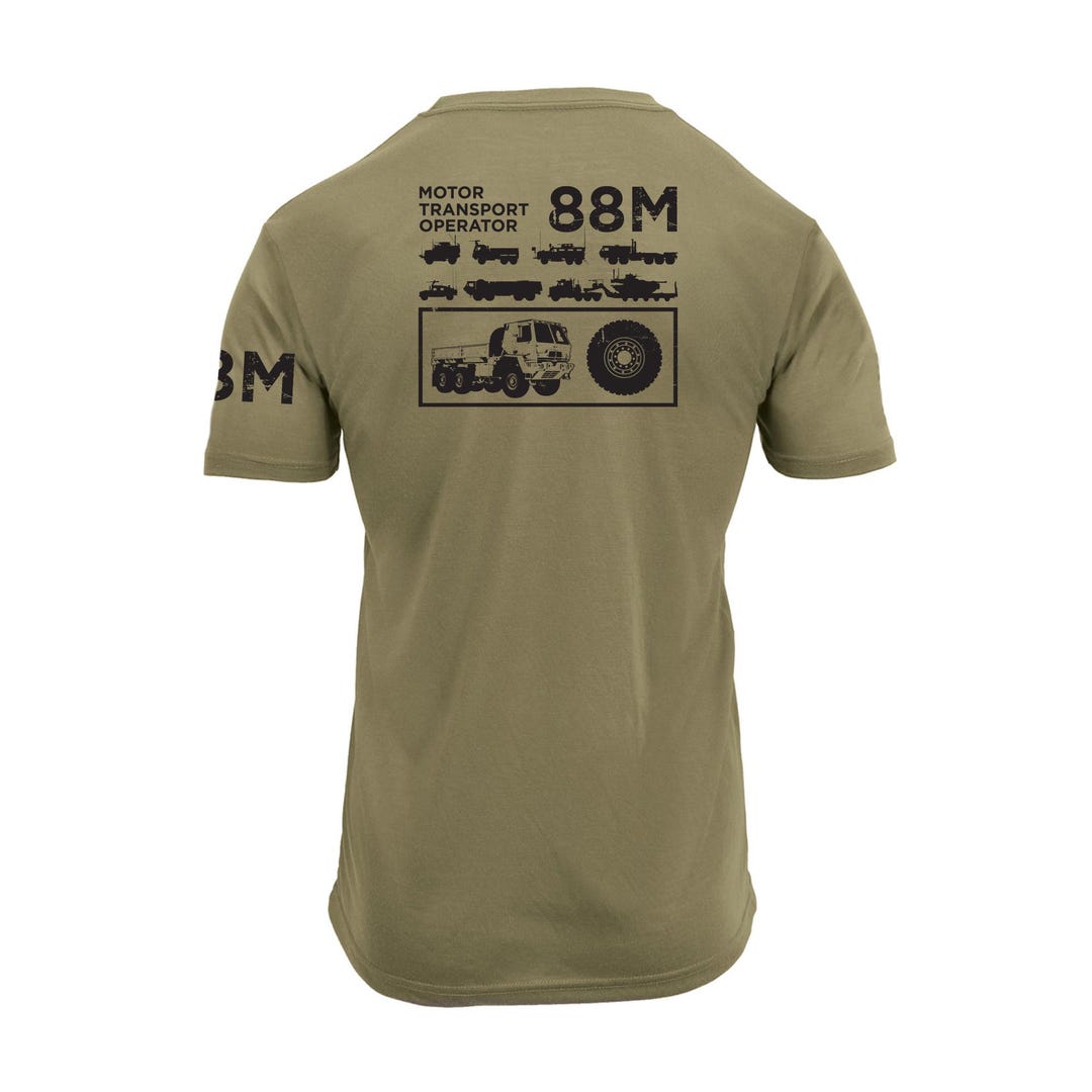 88M Motor Transport Operator Army Shirt - Etsy