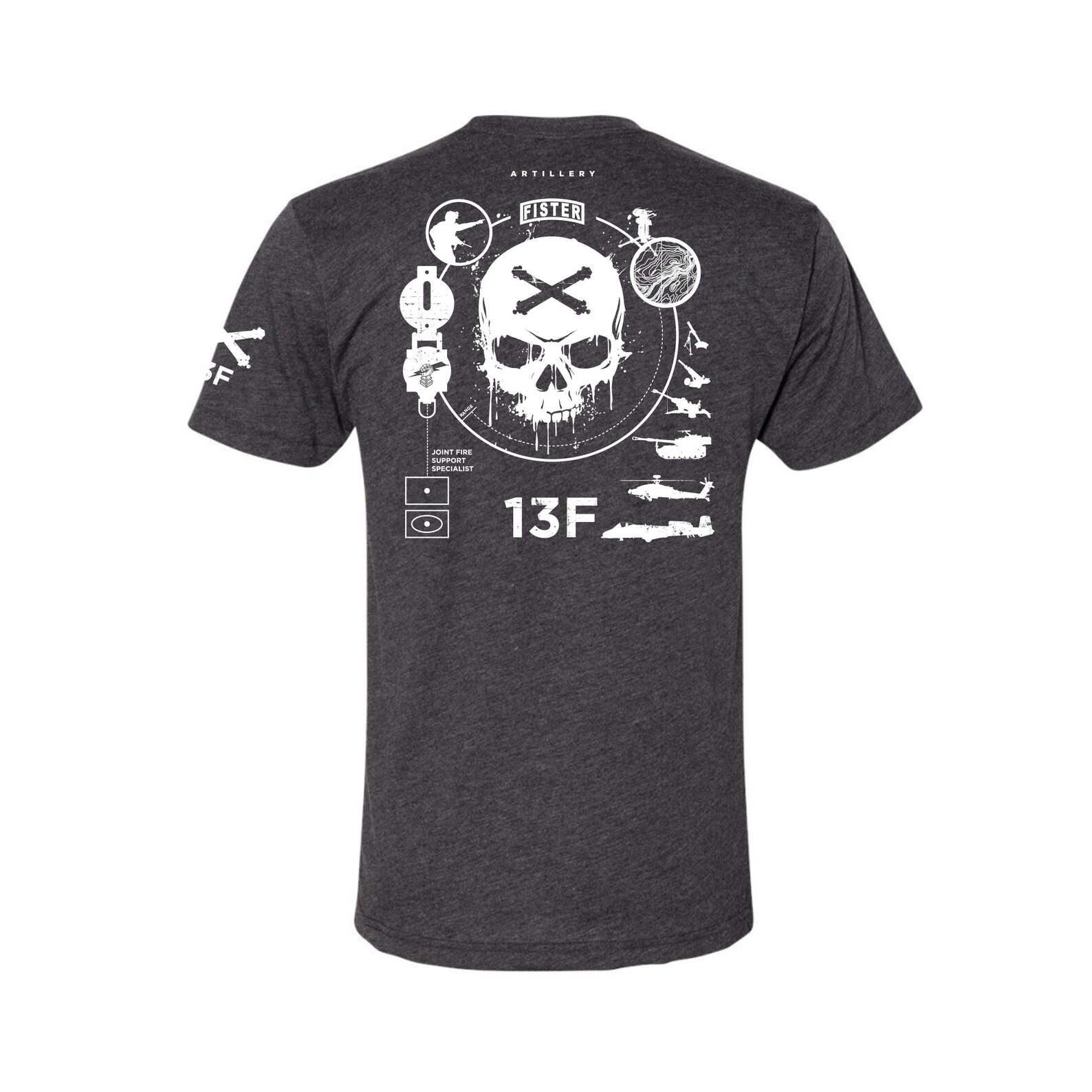 13F FISTER Army T-shirt | Etsy