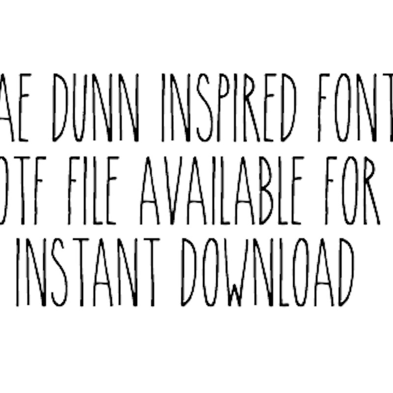 Rae Dunn Stencil - Etsy
