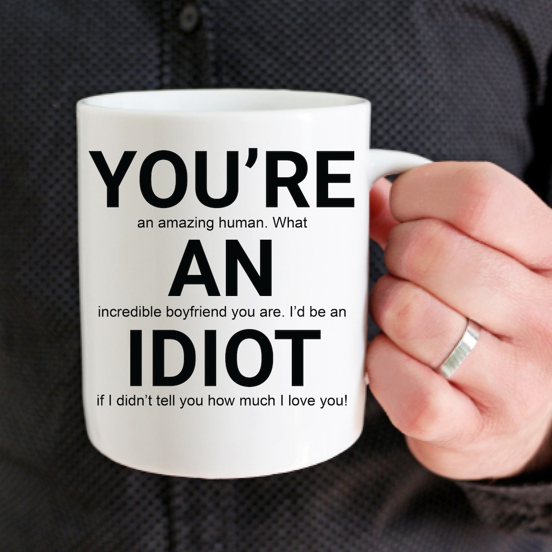Funny Gift for Boyfriend Boyfriend Mug Snarky Mug for - Etsy Norway