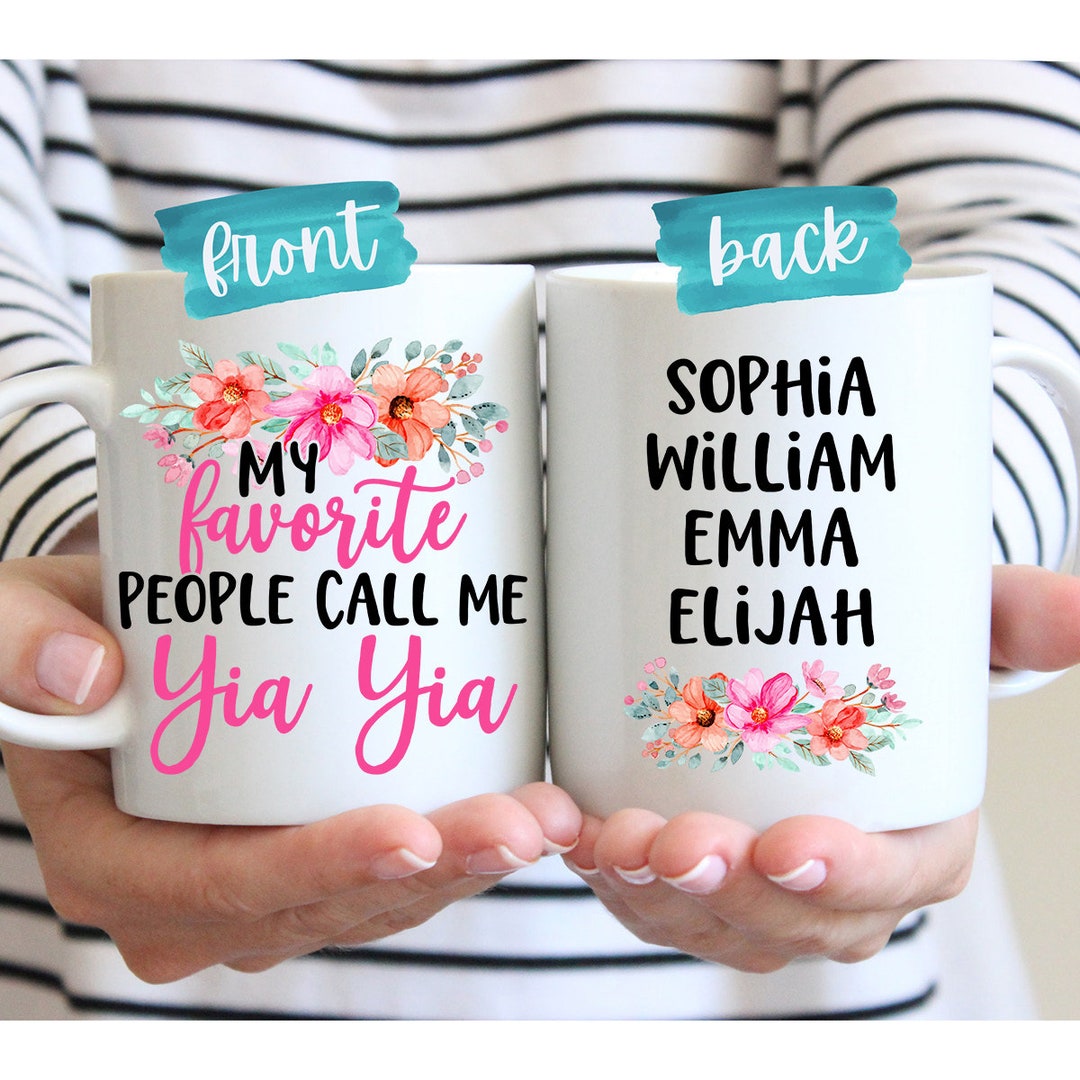 Yia Yia Gift for Yia Yia Christmas Gift Yia Yia Coffee Mug - Etsy UK