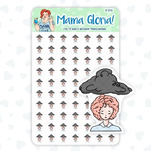 Bad Mood Days Stickers for Planners ID 0246/0586/0587 - Etsy