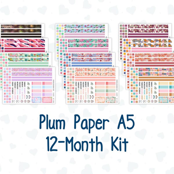Plum Paper Planner - Etsy