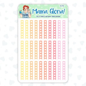 Checklist Strip - Checkbox - Stickers for Planners - Etsy UK