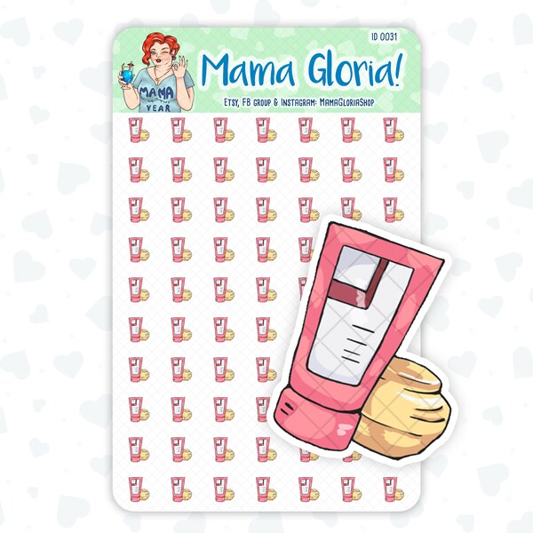 Skincare Stickers - Etsy
