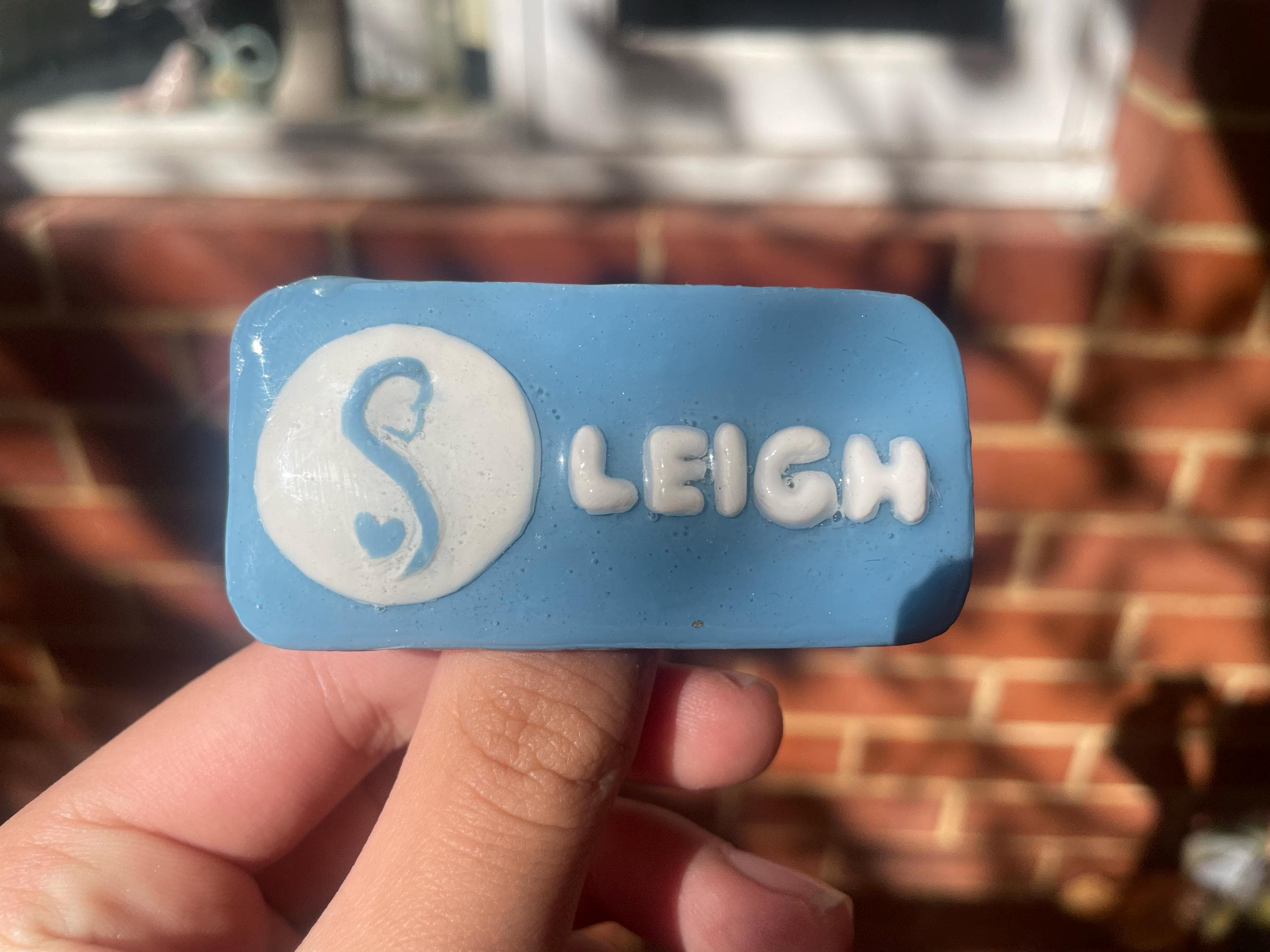 Custom Polymer Clay Name Badge: Handmade Nurse Badge - Etsy