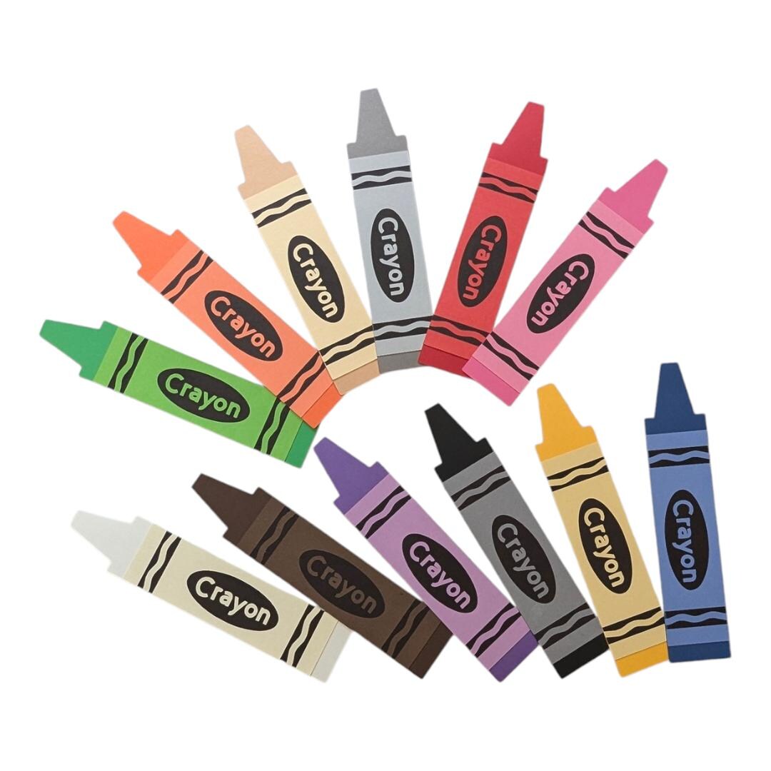 Crayon SVG | Crayon SVG Bundle | 12 Rainbow Crayons Clipart PNG ...