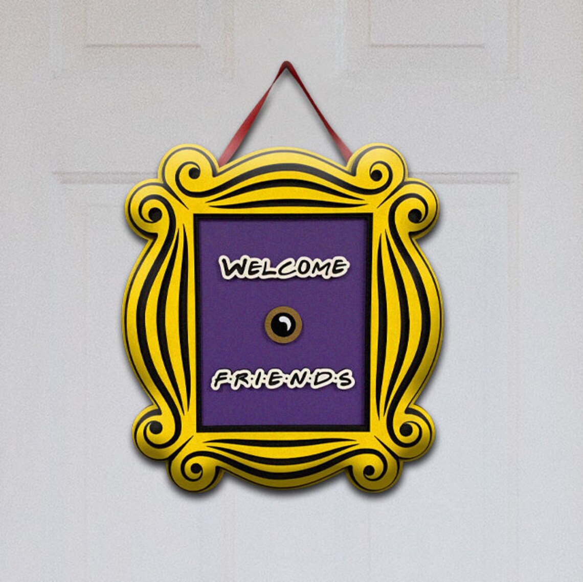 FRIENDS TV Show Inspired Door /Wall Hanger - Etsy France