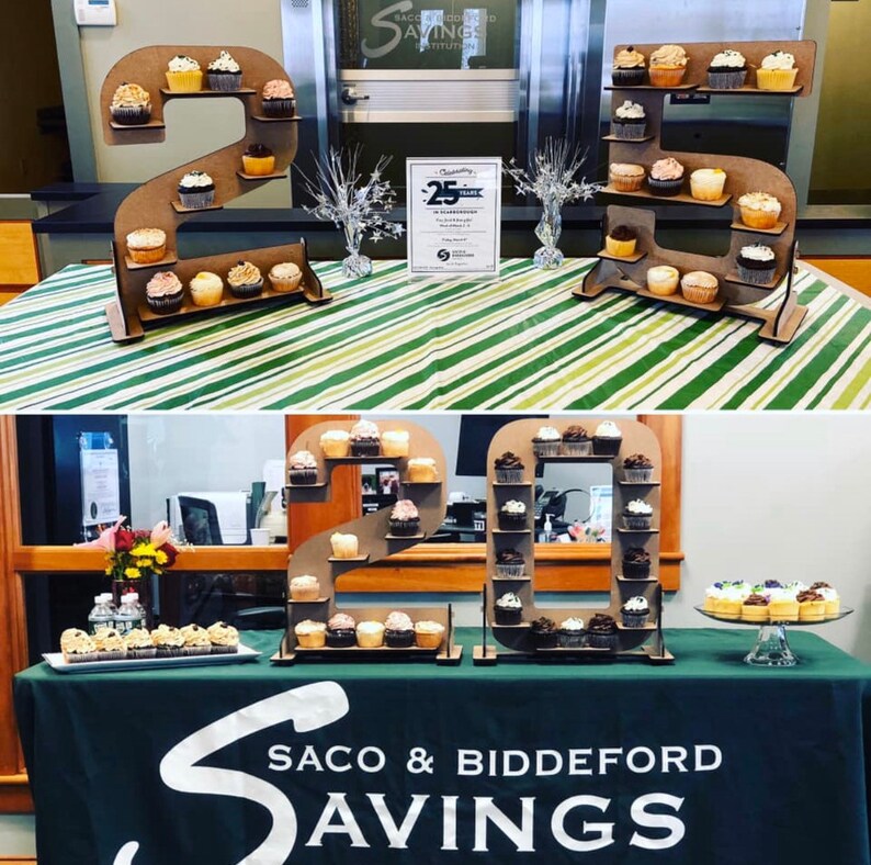 Cupcake Stand Single Number - Etsy