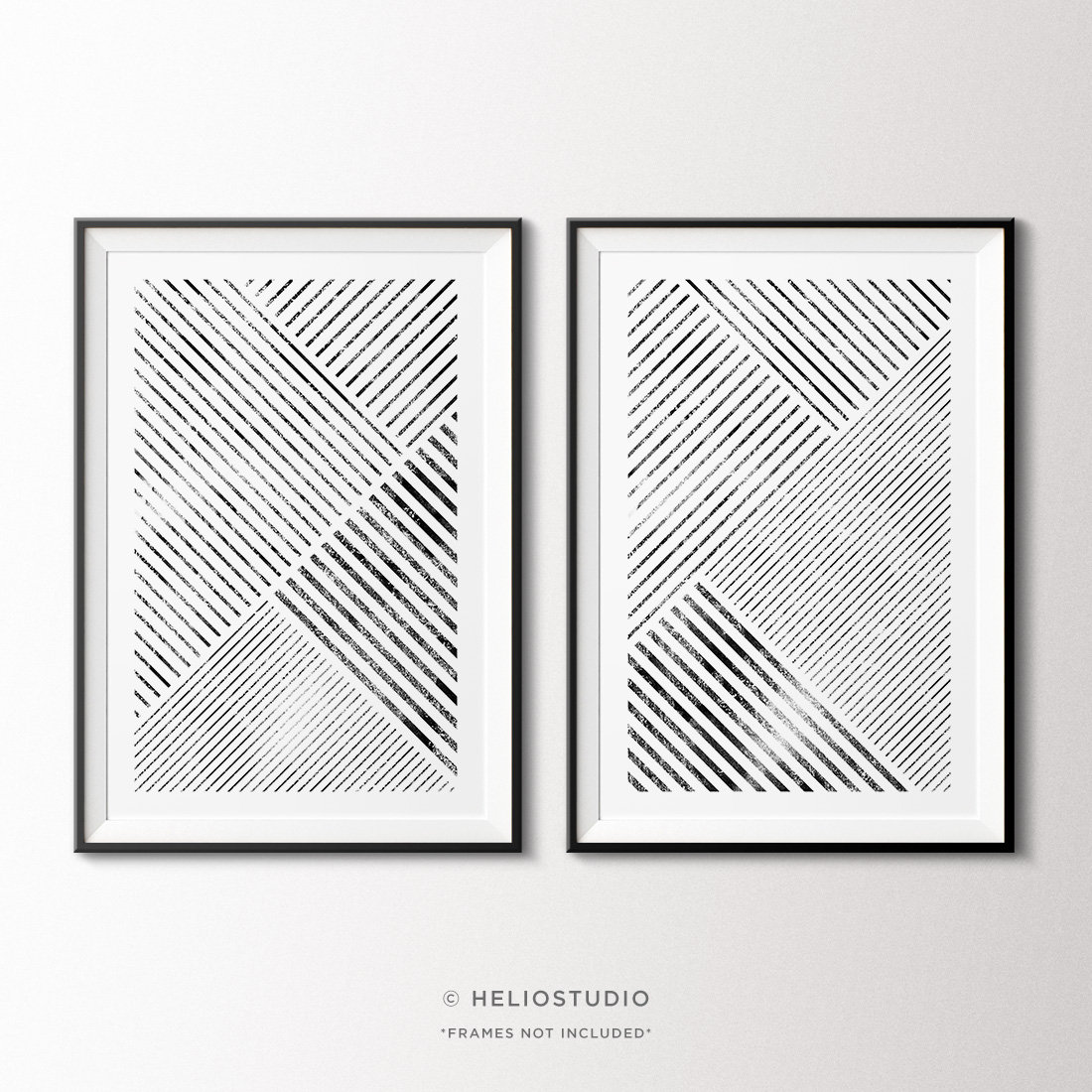 Abstract Geometric Line Drawings