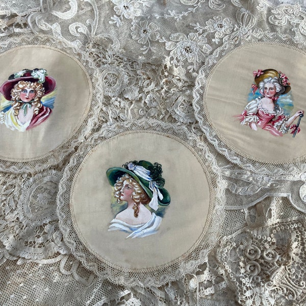 Hand Painted Lace - Etsy