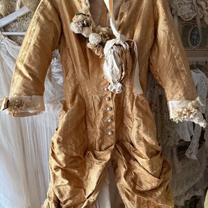 Exquisite Silk Bridal Gown and Matching Reticule, American, Circa 1880 ...