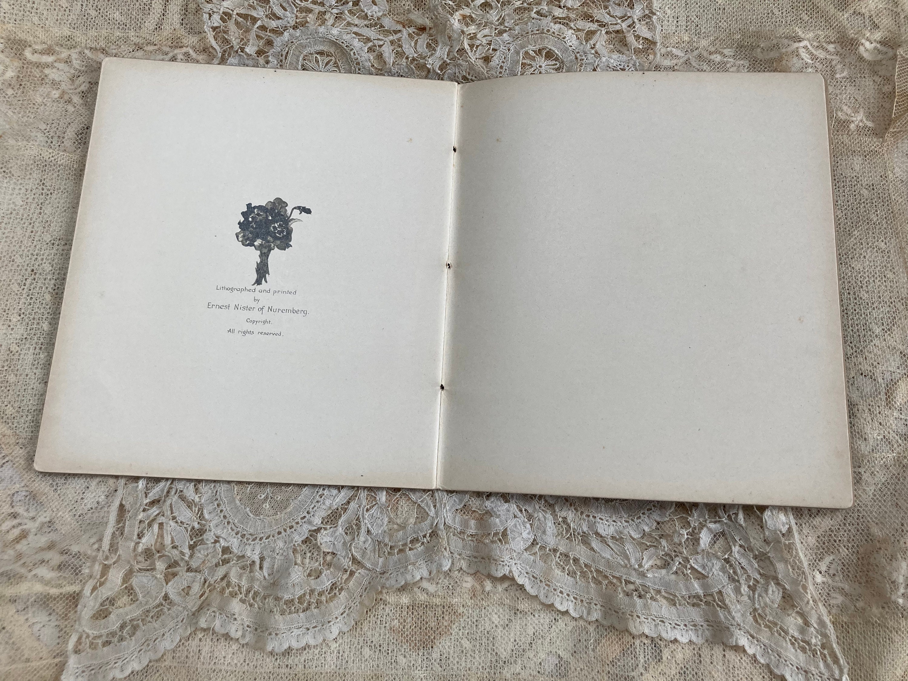Nineteenth Century Antique Book ‘little Heartsease’ Castell Brothers ...