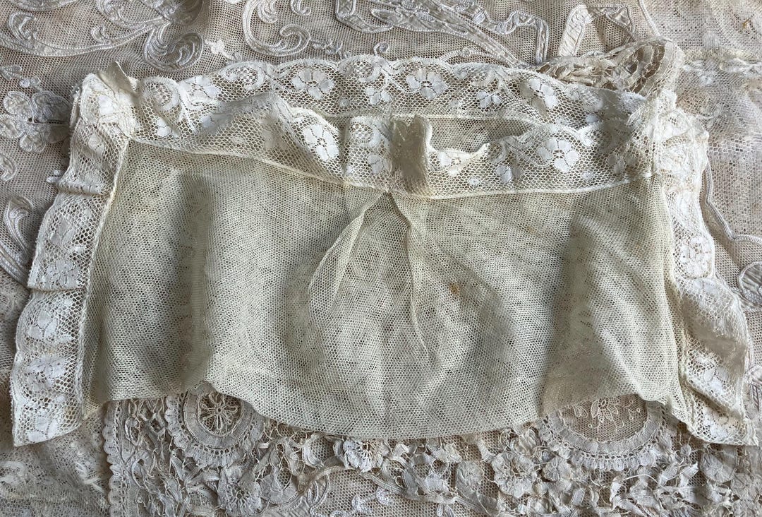 Antique French Lace Lingerie Case, Tulle Fabric - Etsy