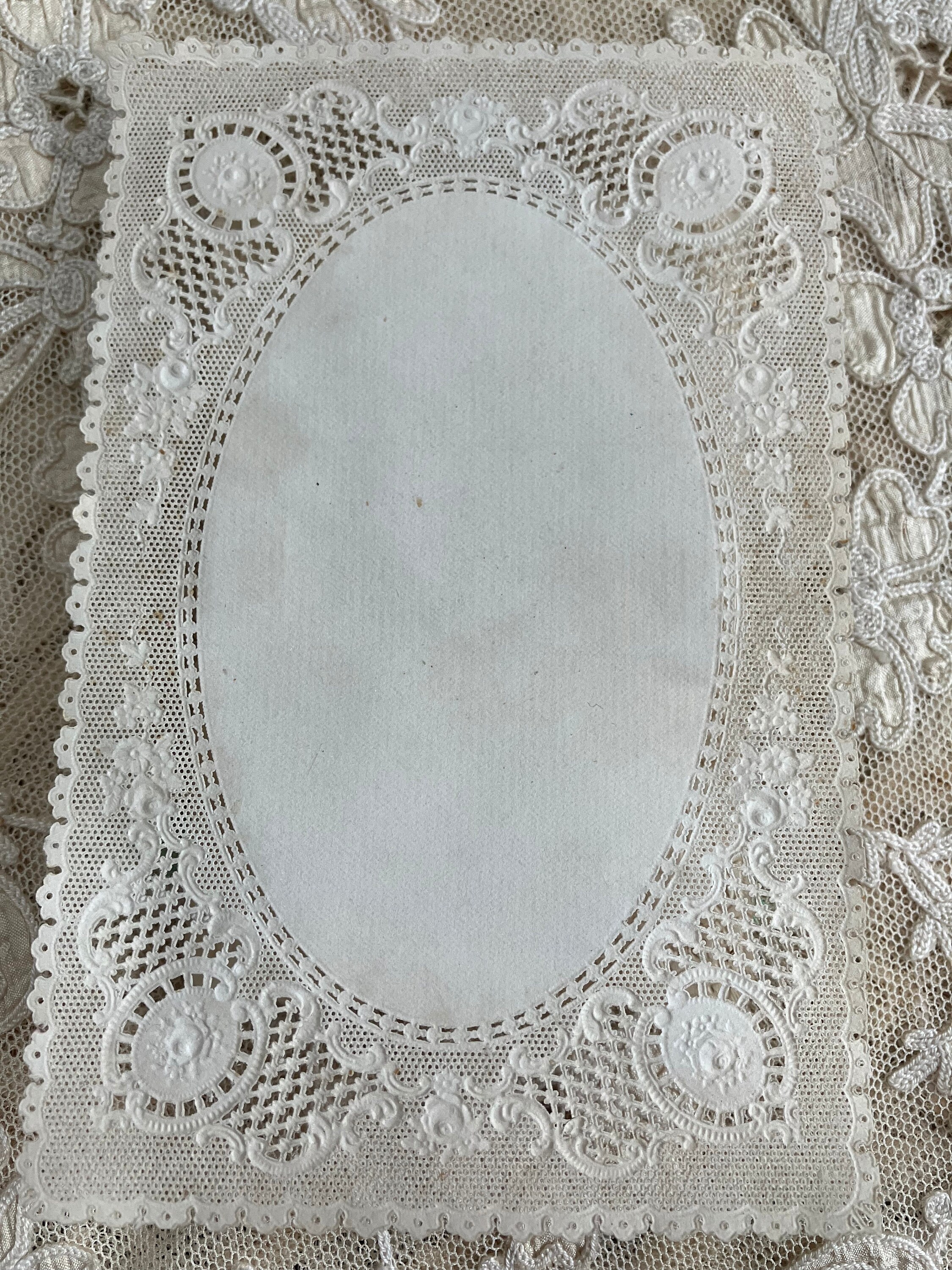 Antique Paper Lace Valentine Card, Pop-out Design - Etsy
