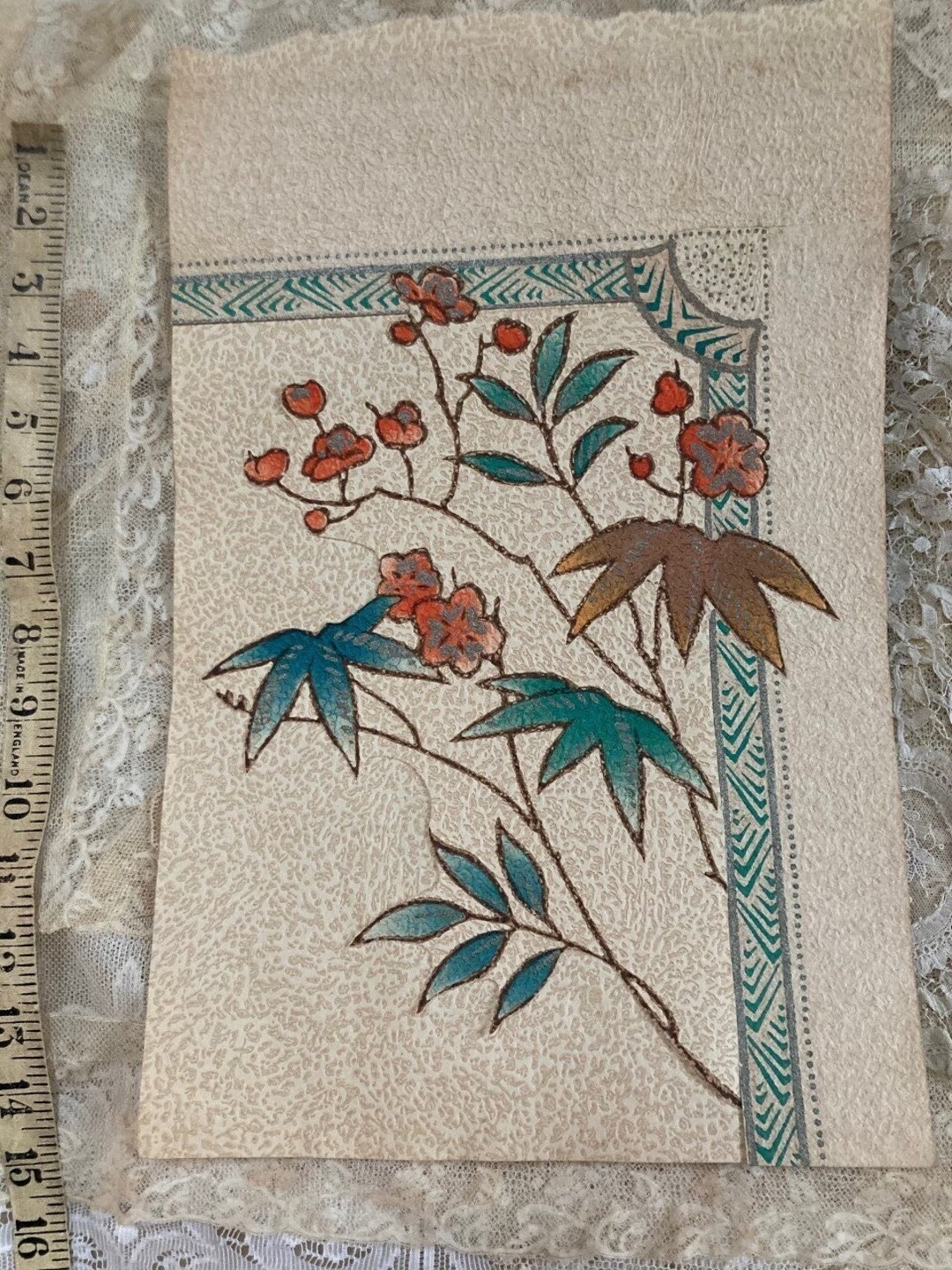 Antique Wallpaper Samples, Victorian Wallpaper Borders, Dolls House ...