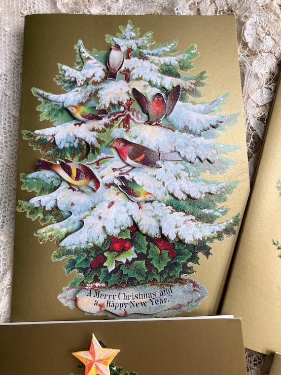 Beautiful Vintage Christmas Cards 6 Beautiful Handmade Christmas Cards