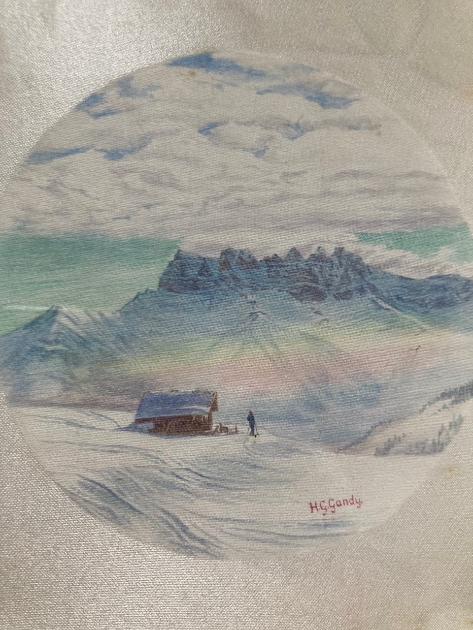 Seven Antique Hand Painted H.g.gandy henry George Gandy From - Etsy