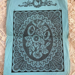 Antique Victorian Lace Crochet Patterns C.1840 ‘victoria’ Needlework ...