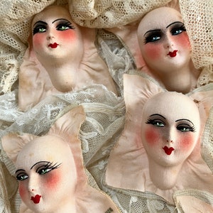 Antique French Boudoir Doll Painted Faces, Dolls Head - Etsy