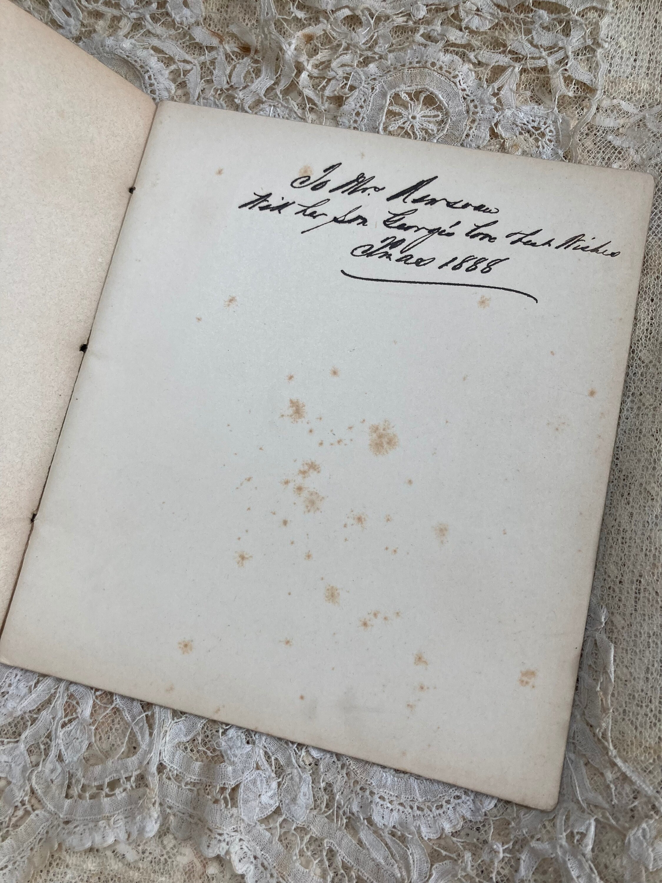 Nineteenth Century Antique Book ‘little Heartsease’ Castell Brothers ...