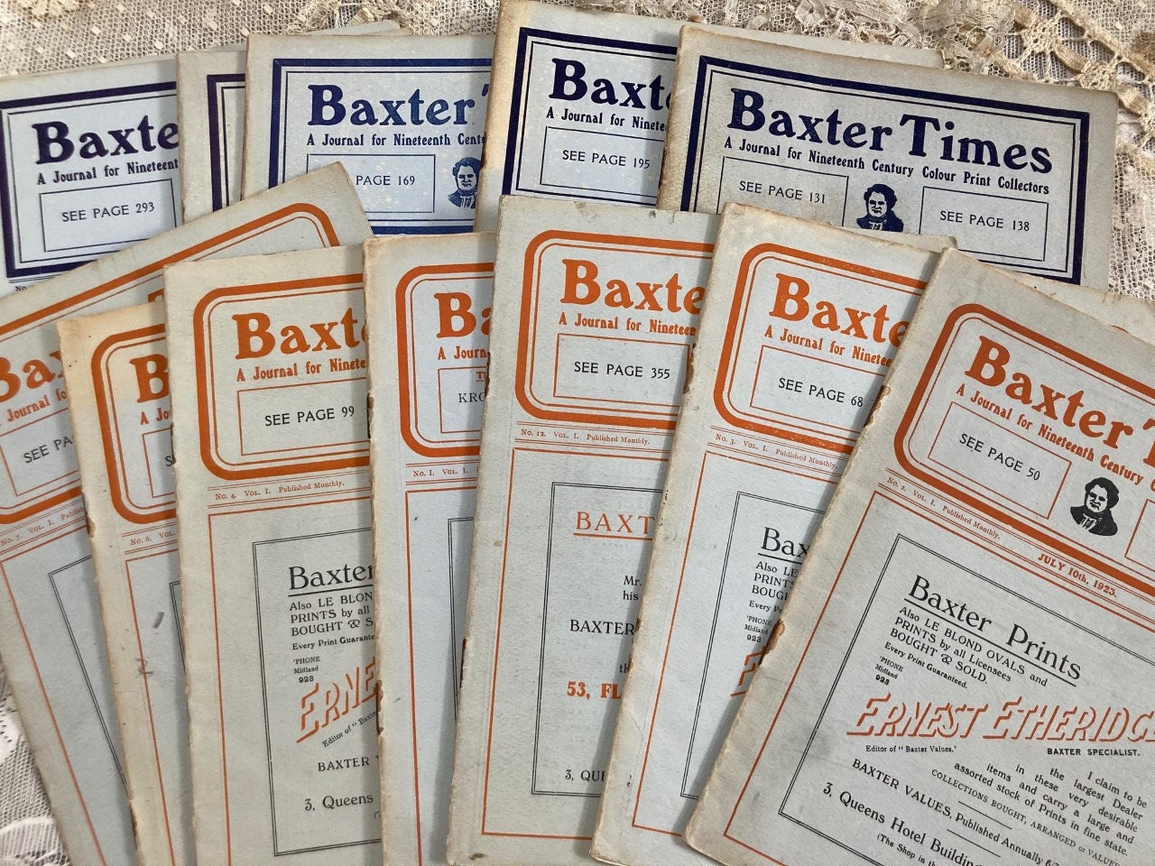 1920's Baxter Times Magazine, A Journal for Nineteenth Century Colour ...