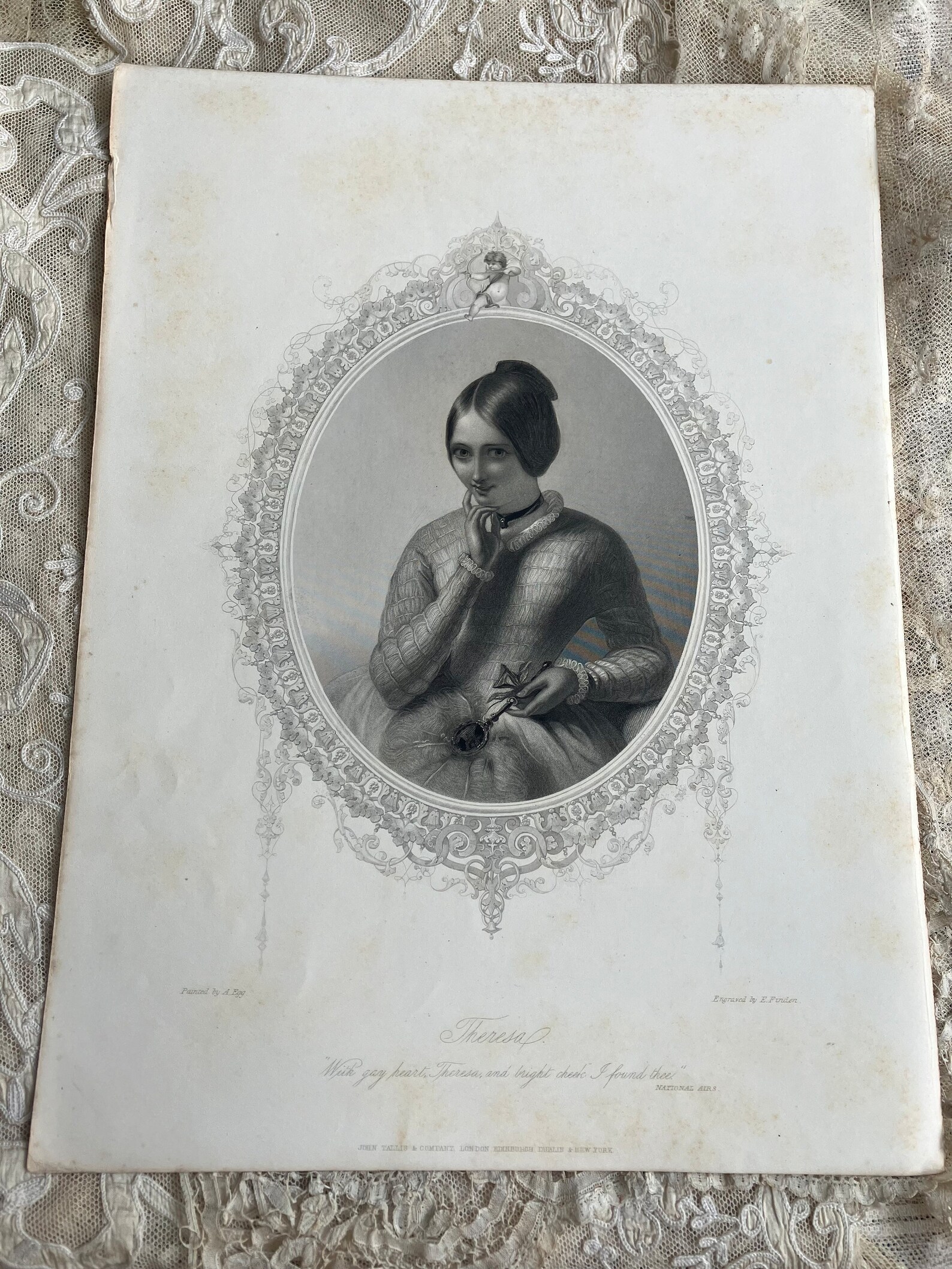 Finden's Beauties of Moore Edward Finden Publ John Tallis and Company ...