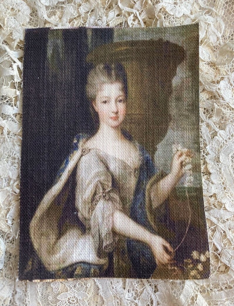 Beautiful Journal Cover Fabric Portrait Printed Faded Panel - Etsy UK