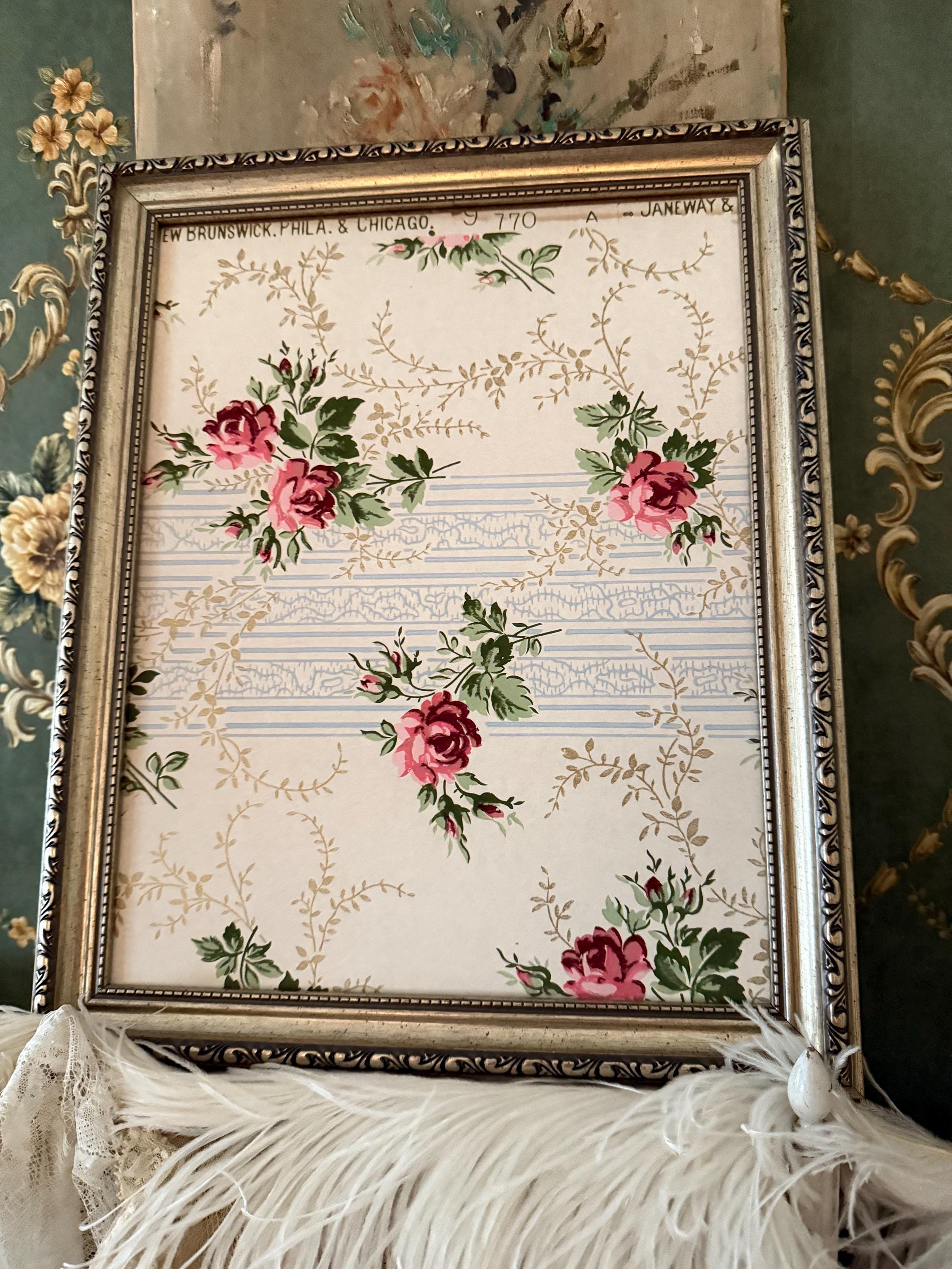 Rare Antique Janeway & Carpender Large Wallpaper Sample - Etsy