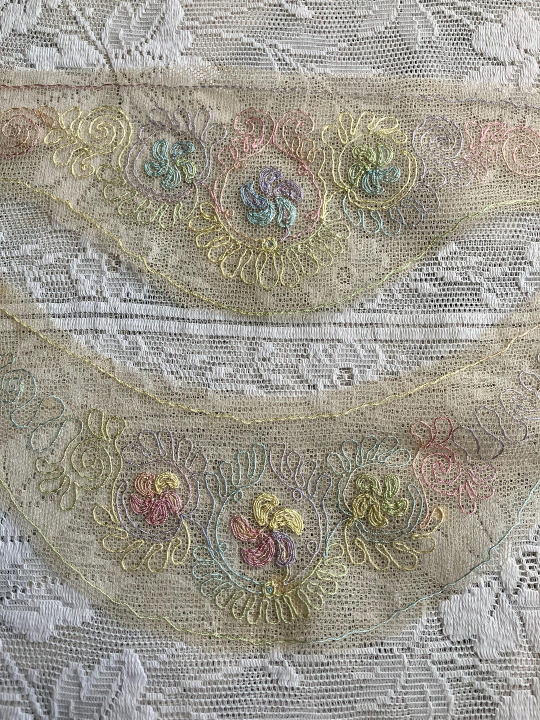 Two Lovely Collection of Nineteenth Century Nottingham Lace Factory ...