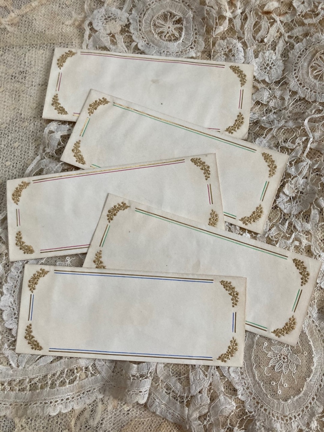 Five Exquisite 19th Century Rare Victorian Envelopes. Gorgeous - Etsy