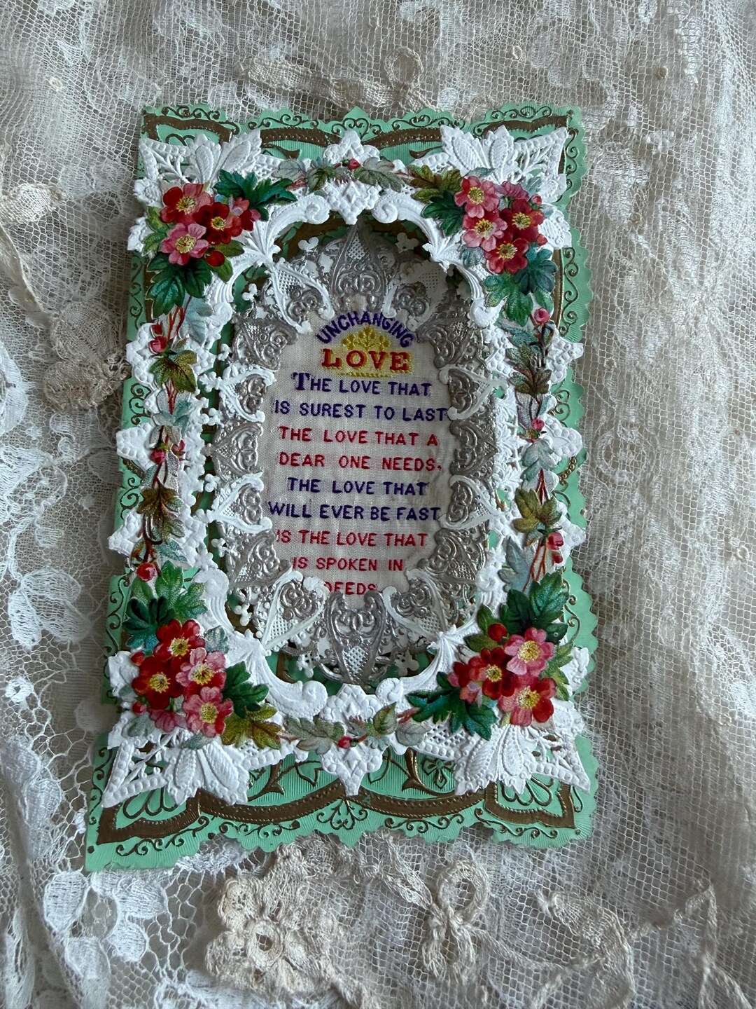 Nineteenth Century Pop Out Paper Valentines Card Ref RY - Etsy