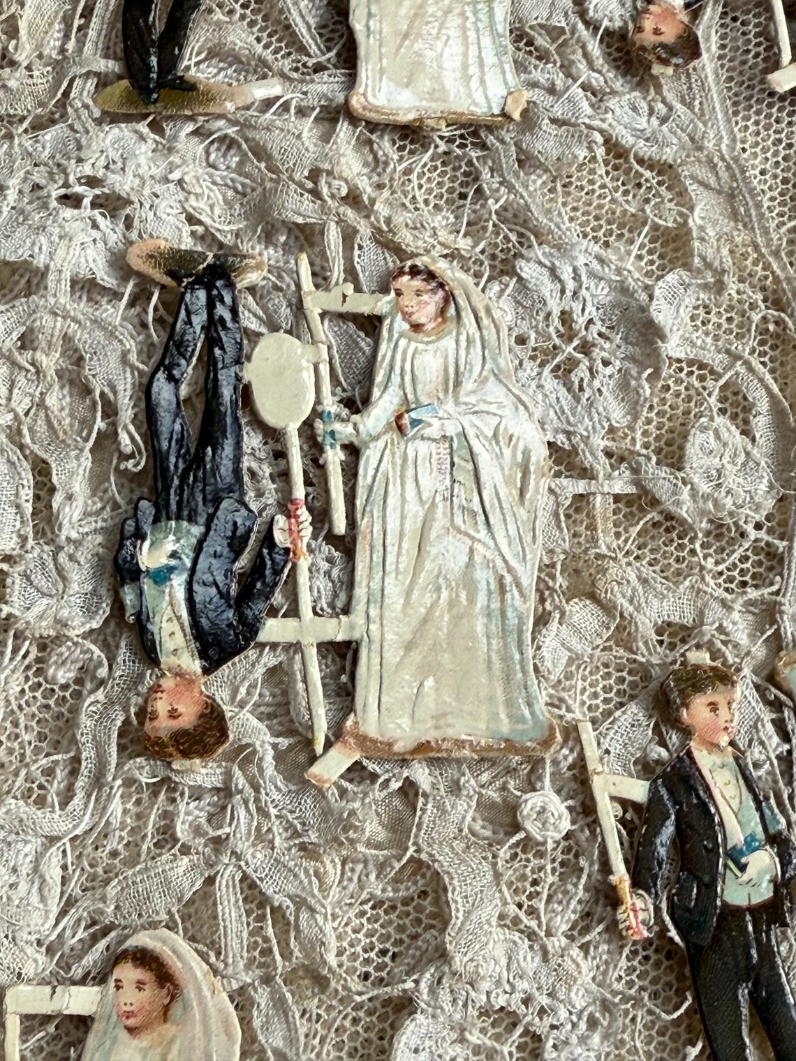 Antique Religious Paper Communion Card Scraps - Etsy