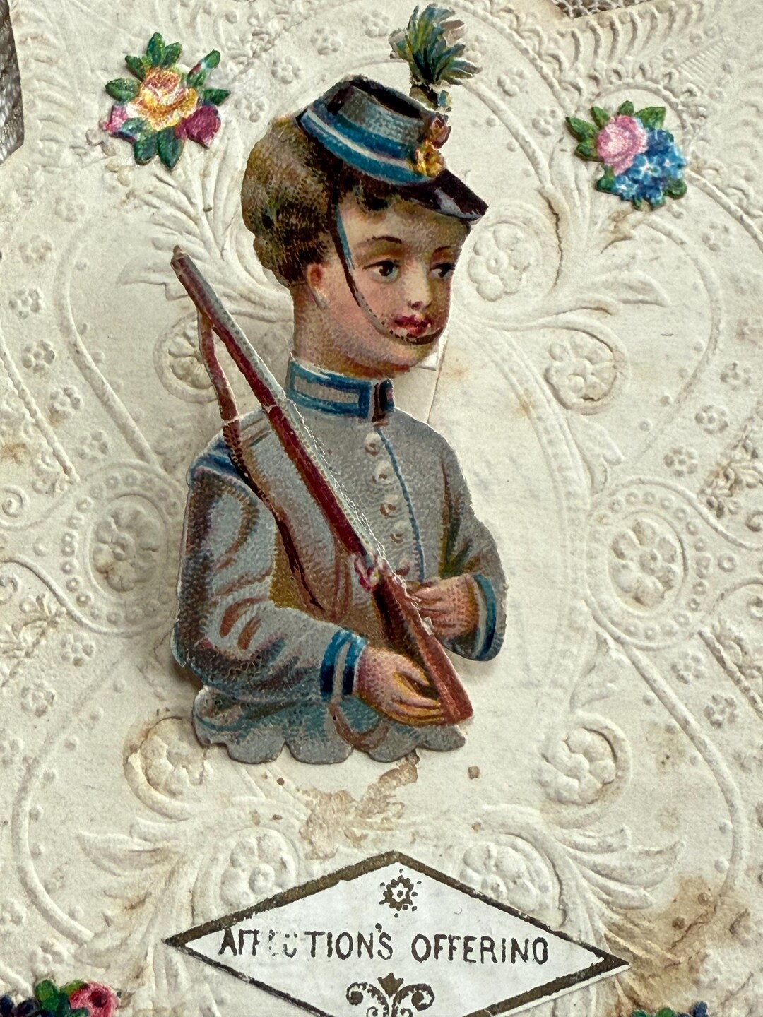 Victorian Paper Lace Valentine Pop Out Card Ref LRY - Etsy