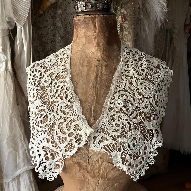 Cream Lace Collar - Etsy