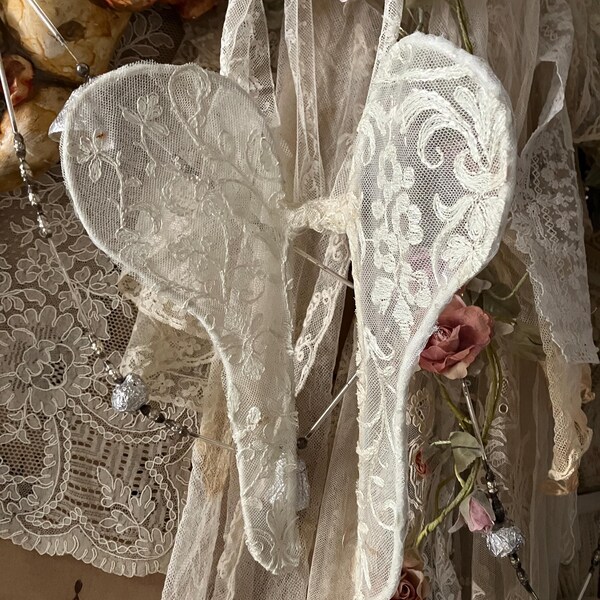 Lace Angel Wings - Etsy
