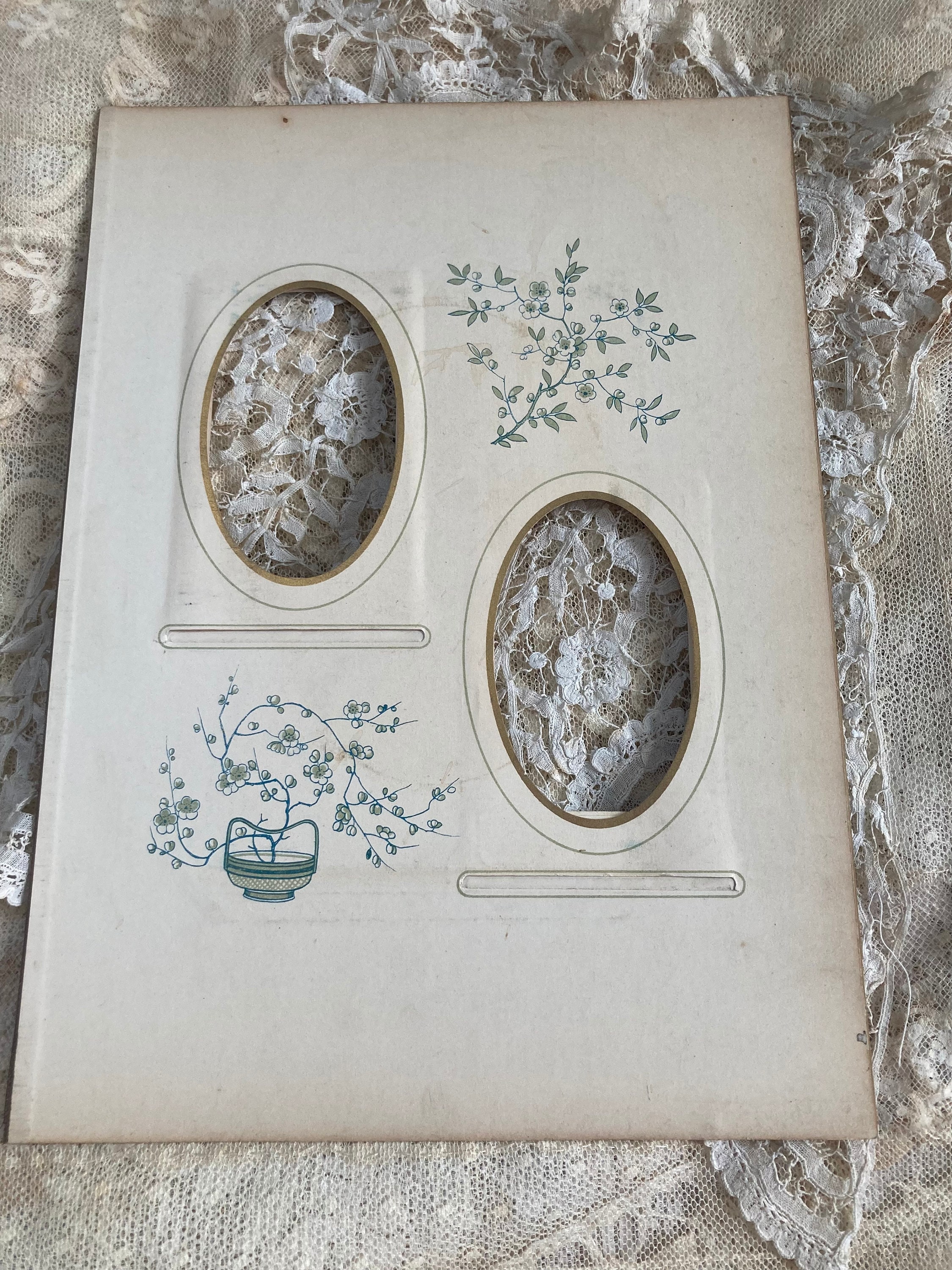 Nineteenth Century Cabinet Cards Victorian Photo Album Pages - Etsy