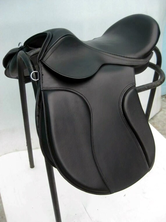 Handmade English Leather Horse Saddle Treeless GP All Purpose - Etsy