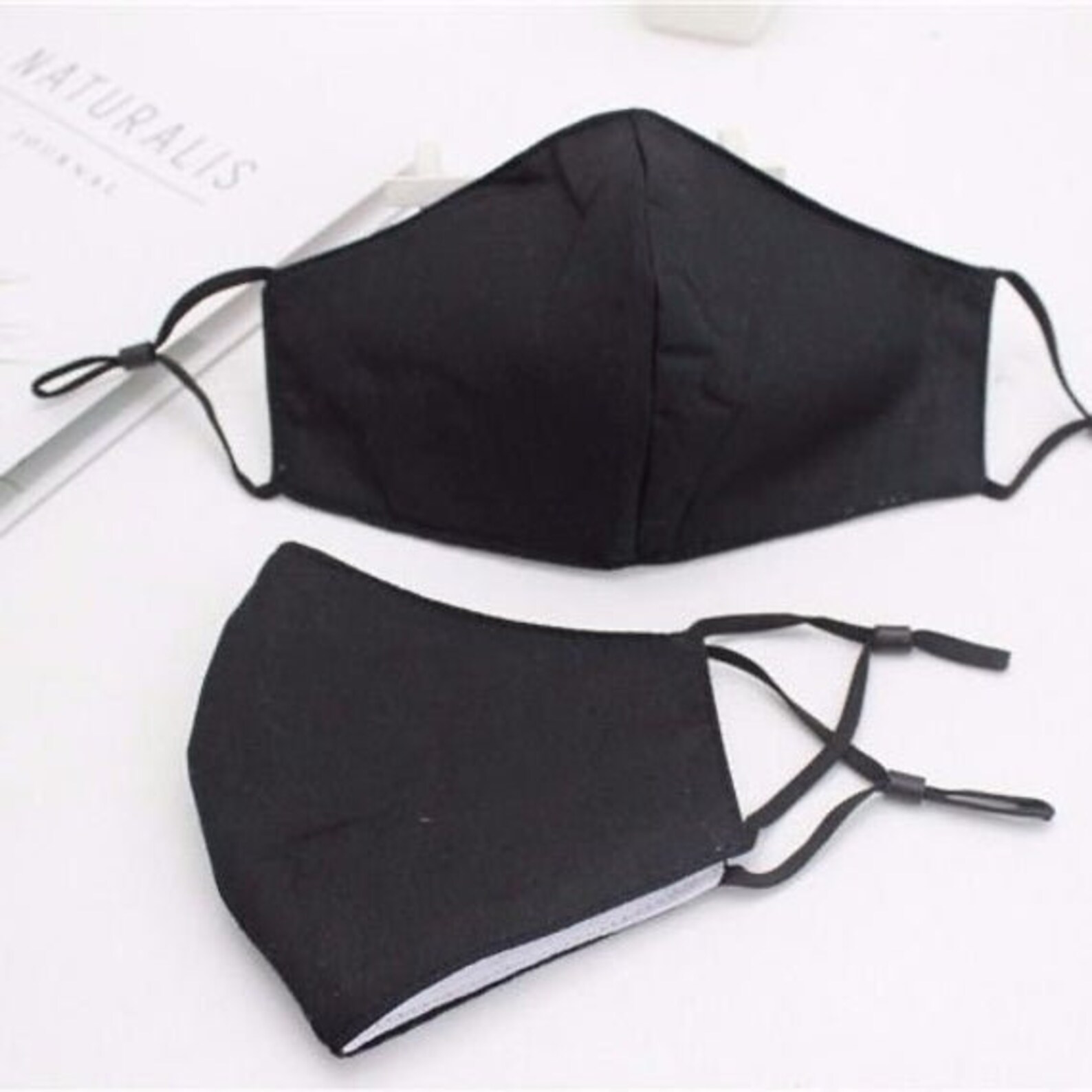 Set of 3 Unisex Washable Adjustable Cloth Face Mask FAST SHIPPING - Etsy