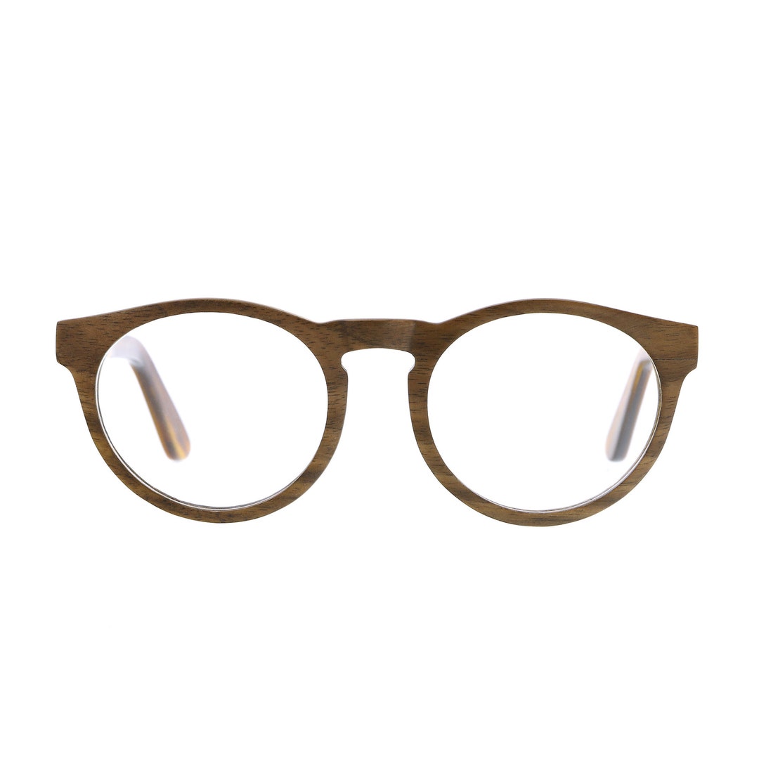 CWA Handmade Wood Glasses Eyeglasses Glasses Marlo Walnut Wood Men ...