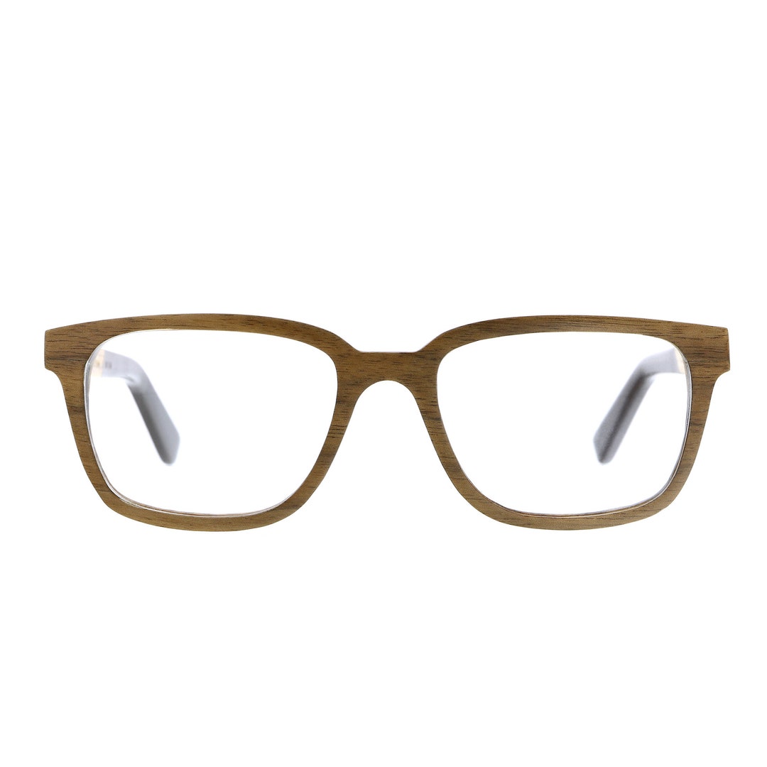 CWA Handmade Wooden Glasses Eyeglasses Gibson Walnut Wood Men Women ...