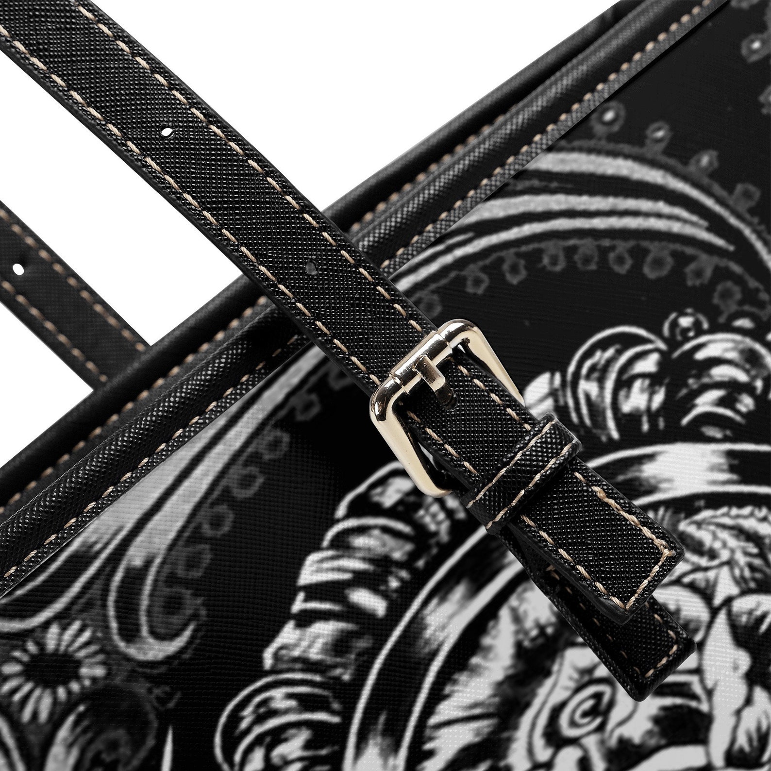 Candy Skull Handbag, Floral Skull Cosmetic Wallet, Floral Skull ...